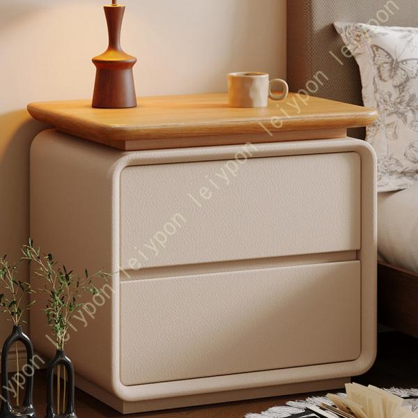 【発売日：2026年04月09日】★【正確なサイズは、ページで写真で確認できます!】★【潤沢な木目】：潤沢な木目ときめ細かく滑らかな手触りが特徴で、欠点が少なく、色と模様がより均質なグレードです! キャビネットは、ベッドに寝たままでも引き出...