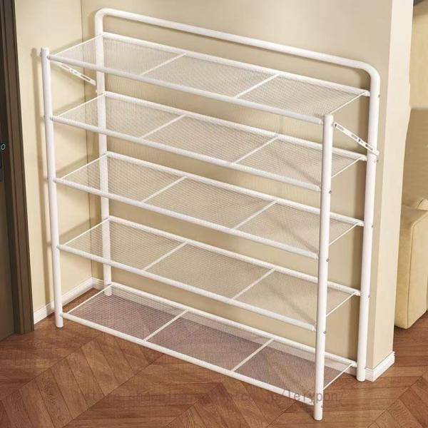 【発売日：2025年10月24日】【スリム】縦長なシューズラックは専門に狭い場所に対応したの設計です!玄関、寝室、バスルーム、デパートの僅かな隙間などの場所に置くことができ、部屋をすっきり見せます!【ファッション】靴のスツールはおしゃれなデ...