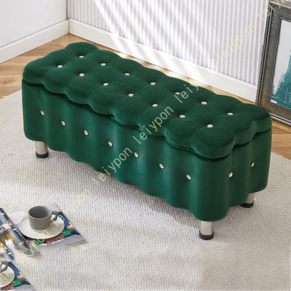 【発売日：2025年04月23日】●商品詳細商品名：収納付きスツール　ボックススツールサイズ：約40*40*40cm， 60*40*40cm；材　質：綿布です+スチール製ボトム 【ファブリック】ポリエステル◆構造部材木製、ウレタンフォーム耐...