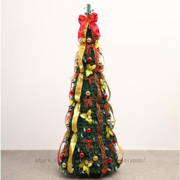 【発売日：2025年08月21日】ご注文前にサイズをご確認ください!七色ラメ素材で豪華に輝く!ツリー全体に七彩のラメをあしらった特殊素材を使用!光の角度によって色合いが変化し、昼間でもきらめき、夜間のイルミネーションと組み合わせると一層華や...