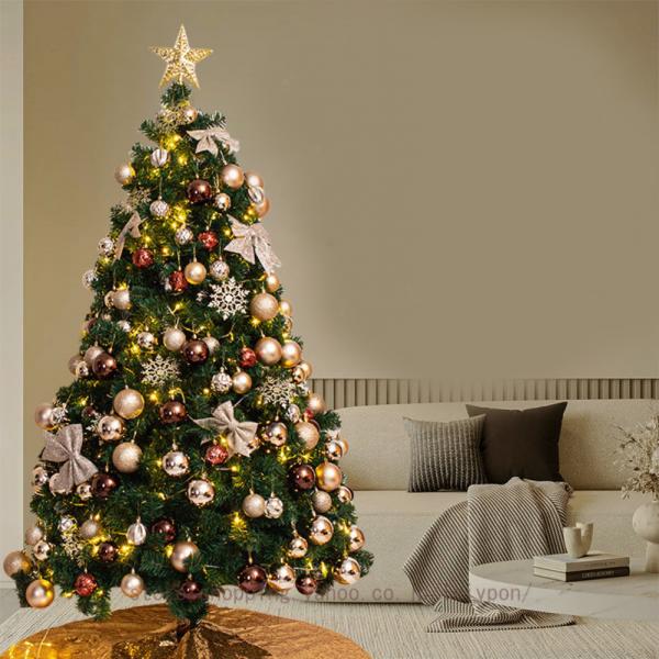 【発売日：2025年09月25日】ご注文前にサイズをご確認ください!雪化粧デザイン!枝先に雪が積もったような加工を施し、冬らしい雰囲気を演出!室内でも本格的なクリスマスムードを楽しめます!3段に分かれており、下段・中段部分は傘のように開くだ...