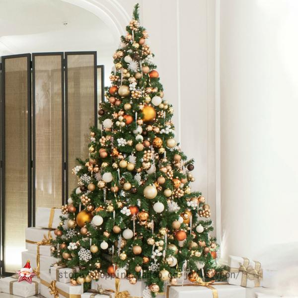 【発売日：2025年10月15日】ご注文前にサイズをご確認ください!1. 【リアルな質感】PEとPVC素材を組み合わせ、枝葉の形や色合いを本物のモミの木のように再現!【加密デザインでボリューム感】枝葉を密に配置した加密タイプで、どの角度から...