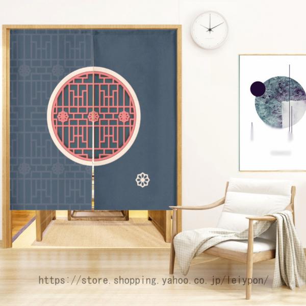 【発売日：2022年08月10日】目隠し のれん 間仕切り 北欧 おしゃれ 和 モダン レース カーテン 遮光 遮像 ファミリー カフェ 部屋 インテリア リビング おすすめ 出窓 激安 小窓 新生活 ◆ポリエステル生地を使った軽い風合いの...