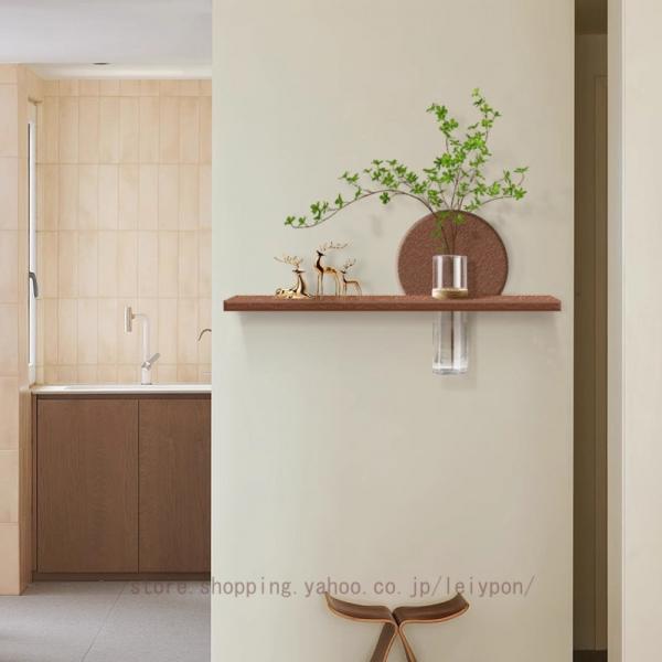 【発売日：2025年08月15日】砂岩風の立体アート+透明花瓶+ミニ収納ラック!【製品にはライトが付属していないため、お客様は別途ご購入が必要です!】【侘寂風×立体抽象デザイン】自然と静けさを感じる侘寂風スタイルに、抽象的な立体デザインを組...