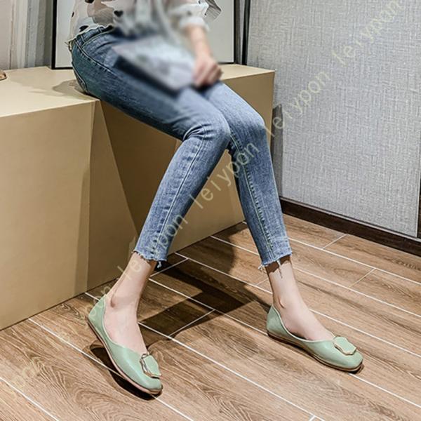 【発売日：2022年08月10日】パンプス スクエアトゥ 痛くない 幅広 ぺたんこ ローヒール 走れるパンプス 大きいサイズ 小さいサイズ 歩きやすい オフィス 通勤 立ち仕事 フォーマル 冠婚葬祭 美脚 結婚式 女子会 カジュアル【商品詳...