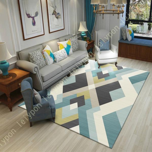 【発売日：2023年03月03日】[組成]：ポリエステル100%（プリント柄です）　 　 　            [厚さ]:約6mm   　  シンプルなデザインは、お部屋の雰囲気をがらりと変えます！ 洋室はモダン、和室に敷いてもモダンな...