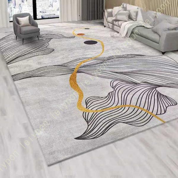 【発売日：2023年03月21日】[組成]：ポリエステル100%（プリント柄です）　 　 　            シンプルなデザインは、お部屋の雰囲気をがらりと変えます！ 洋室はモダン、和室に敷いてもモダンな印象に早変わり♪　　 お部屋に...