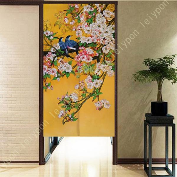 【発売日：2022年07月06日】※のれん棒・テンションポールは付属しておりません。 ※素材：綿麻100％ 商品サイズ（幅×丈）65*70cm 70*90cm 75*120cm 75*150cm 85*90cm 85*120cm 85*15...