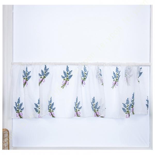 【発売日：2022年09月09日】素材：ポリエステル  サイズ：（幅*高さ）100*50CM カフェカーテン*1枚入り おすすめ取付場所：家の装飾、寝室、リビングルーム、キッチン、学校寝室に適して。オフィス、レストラン、カフェも良い選択です...