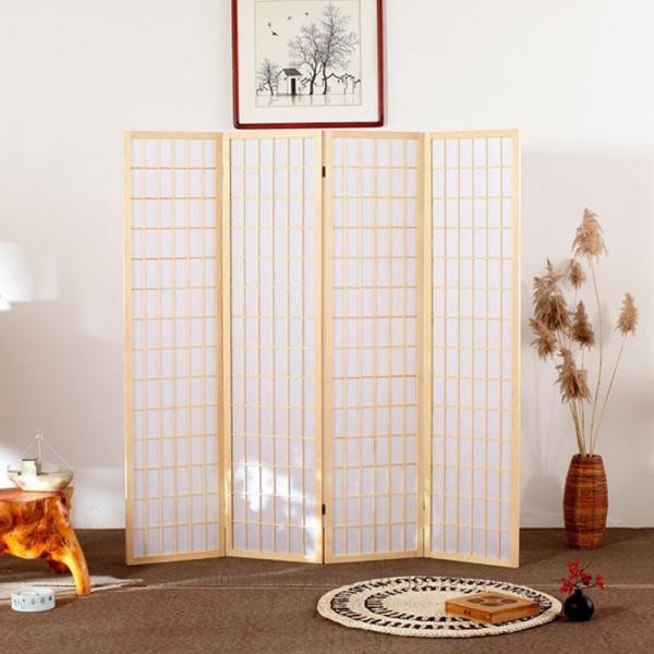 【発売日：2025年08月28日】★「商品サイズ（cm）」：150*40*4=高さ約150×幅約40　　　　 170*40*4=高さ約170×幅約40　　　　 180*44*4=高さ約180×幅約44　　　　パネル数：4連 ★「素材」：木と...