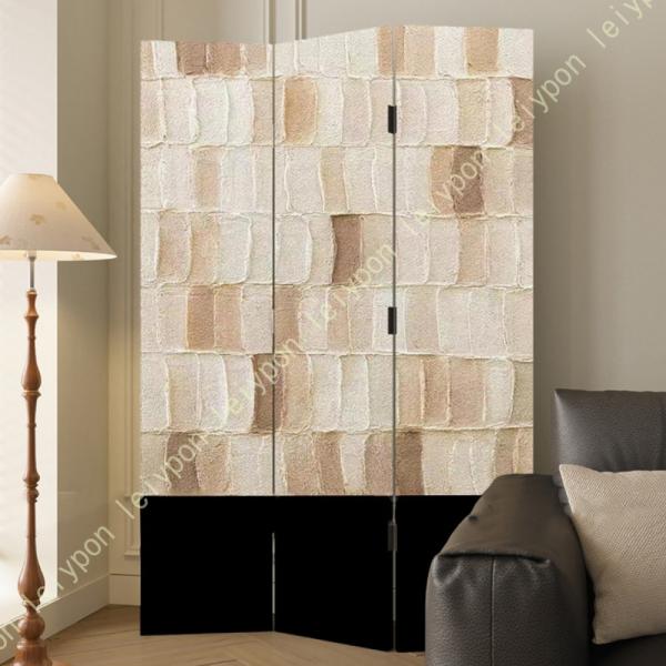 【発売日：2025年07月16日】★「商品サイズ（cm）」：高さ約180×幅約40　　 パネル数：3/4連 ★「素材」：木とクロス ★「お部屋に新しい空間を」：限られたお部屋の空間を、シンプルに仕切ってくれるパーテーション。 ★「折りたたん...