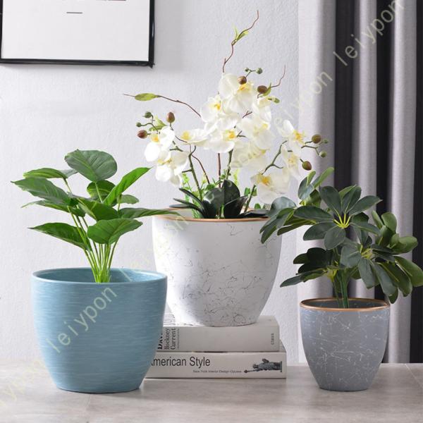 【発売日：2025年09月19日】ご注意： 内容は鉢のみです、植物は含まれておりません!M 、L 、XL、3set =M *L*XLサイズは画像表示に合わせて購入!植木鉢の特徴：この植木鉢は底穴があり、排水に便利です!通気性がよく、根茎の呼...