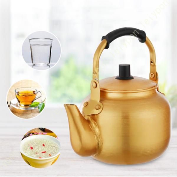 【発売日：2025年11月25日】【素材】このティーポットはアルミでできており、防錆性があり!へこみや傷に耐えるだけでなく、長期間使用しても問題ありません!高温や腐食に耐性があり、熱効率をより高められ、ストーブティーポットの防錆性能を保証し...
