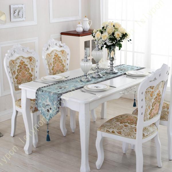 【発売日：2022年08月15日】サイズ：33*160CM、33*180CM、33*210CM、33*250CM、30*40CM。カラー：ブルー、ベージュ。ダイニングを華やかにするテーブルランナーは、サッと敷くだけでいつもと違う特別な雰囲気...