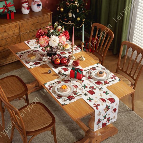 【発売日：2022年09月14日】サイズ：38*195cm、38*176cm、38*218cm。食事を楽しみ食卓の飾りスタイルもう飽きましたか？テーブルフラグを変更すると、br>ダイニングテーブルのスタイルや毎日の食事の雰囲気が変わり...