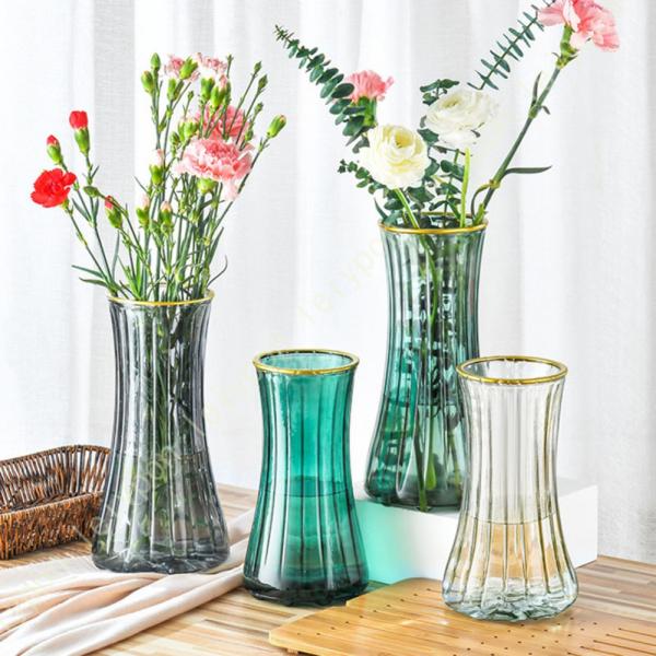 【発売日：2023年07月27日】商品名: ガラス花瓶素材: ガラスサイズ：口径×底径×高さ：ホワイト、グリーン、グレー=10.4*12.5*23.4cm、01ホワイト、01グリーン、01グレー=10.9*14*28cm（スタッフ採寸のため...