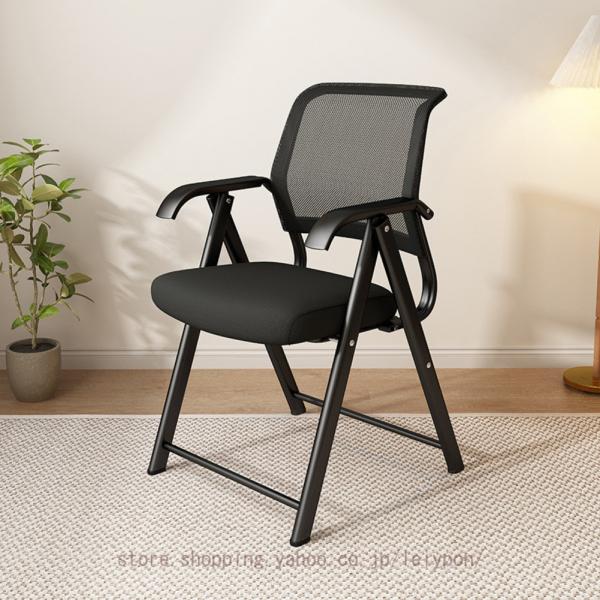 【発売日：2025年06月09日】【商品仕様】商品名: 折りたたみチェア材質：座面：メッシュ 脚：金属 サイズ：幅約52cm奥行約55cm高さ約88cm、床から座面までの高さ:約45cm（ご注意：実寸サイズを測っているため多少誤差がでる場合...