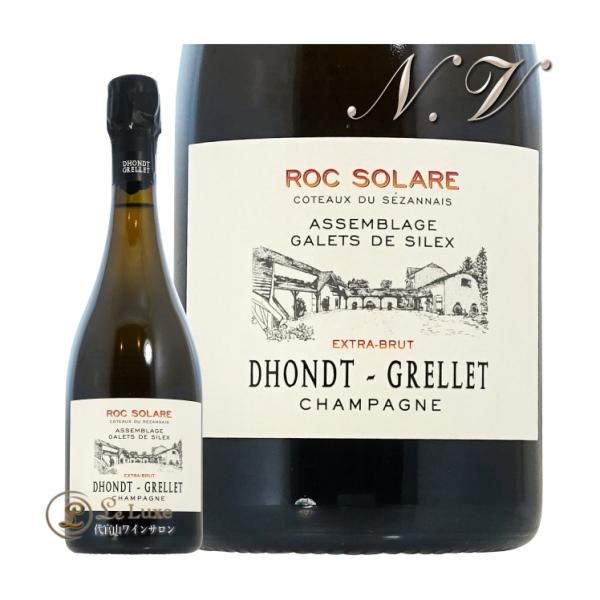 【商品名】 Dhondt Grellet Roc Solare Sezannais Extra Brut NV【蔵元】ドント・グルレ / Dhondt Grellet【生産地】フランス/France＞シャンパーニュ地方/Champagne【...