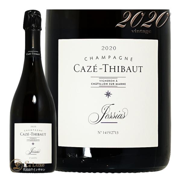 【商品名】Caze Thibaut Jossias 2020【蔵元】カゼ・ティボー / Caze Thibaut【生産地】フランス/France＞シャンパーニュ地方/Champagne＞ヴァレ・ド・ラ・マルヌ/Vallee de la Ma...