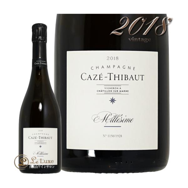 【商品名】Caze Thibaut Millesime Blanc de Noirs 2018【蔵元】カゼ・ティボー / Caze Thibaut【生産地】フランス/France＞シャンパーニュ地方/Champagne【格付】A.O.C シ...