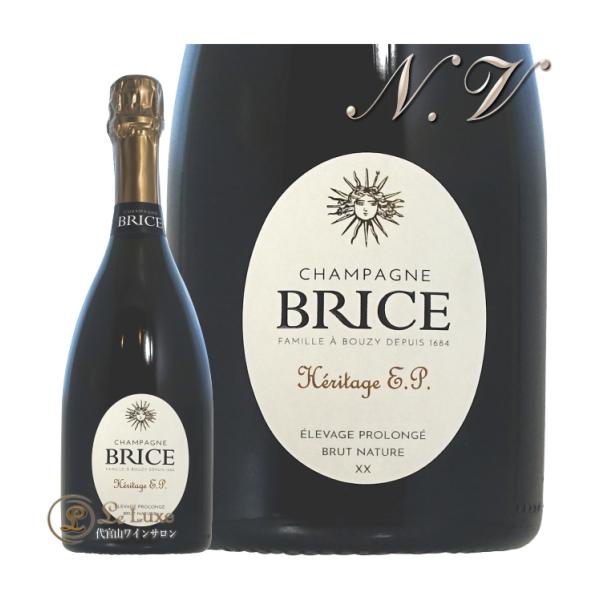 【商品名】Brice Heritage EP Nature NV【蔵元】ブリス / Brice【生産地】フランス/France＞シャンパーニュ地方/Champagne＞モンターニュ・ド・ランス地区/Montagne de Reims＞ブージ...