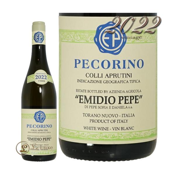【商品名】Emidio Pepe Pecorino Colli Aprutini 2022【蔵元】エミディオ・ペペ / Emidio Pepe【生産地】イタリア/Italia＞アブルッツォ州/Abruzzo【格付】IGT コッリ・アプルティ...
