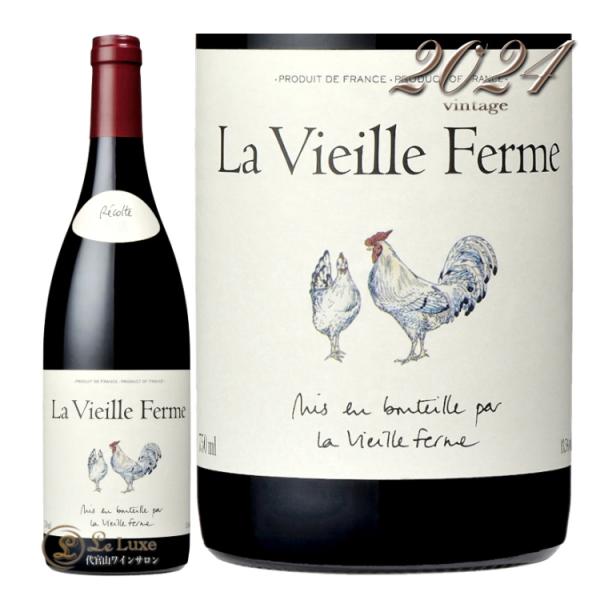 【商品名】Famille Perrin La Vieille Ferme Rouge 2024【蔵元】ドメーヌ・ファミーユ・ぺラン / Famille Perrin【生産地】フランス/France＞コート・デュ・ローヌ地方/Cotes du...