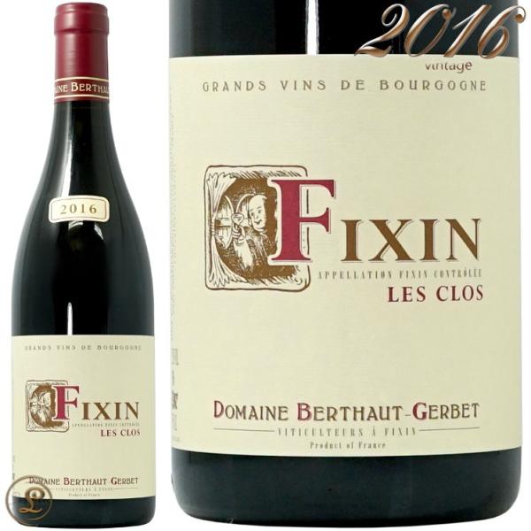 【商品名】Berthaut Gerbet Fixin Les Clos 2022【生産地】フランス/France＞ブルゴーニュ地方/Bourgogne＞コート・ド・ニュイ地区/Cote de Nuits＞Fixin/フィサン【蔵元】ドメーヌ...