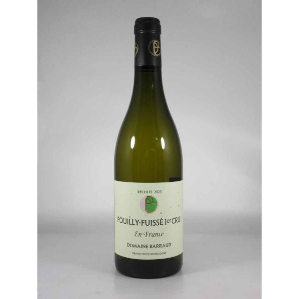 【商品名】Domaine Barraud Pouilly Fuisse 1er Cru en France 2023【蔵元】ドメーヌ・バロー / Domaine Barraud【生産地】フランス/France＞ブルゴーニュ地方/Bourgo...