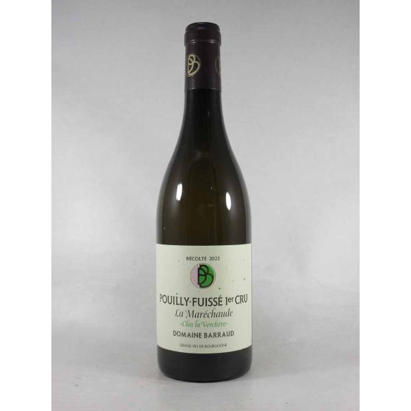 【商品名】Domaine Barraud Pouilly Fuisse 1er Cru La Marechaude Clos La Verchere 2022【蔵元】ドメーヌ・バロー / Domaine Barraud【生産地】フランス/F...