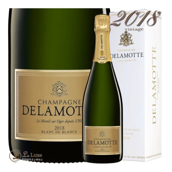 【商品名】Delamotte Brut Blanc de Blancs Millesime Box 2018【蔵元】ドゥラモット / Delamotte【生産地】フランス/France＞シャンパーニュ地方/Champagne＞コート・デ・ブ...
