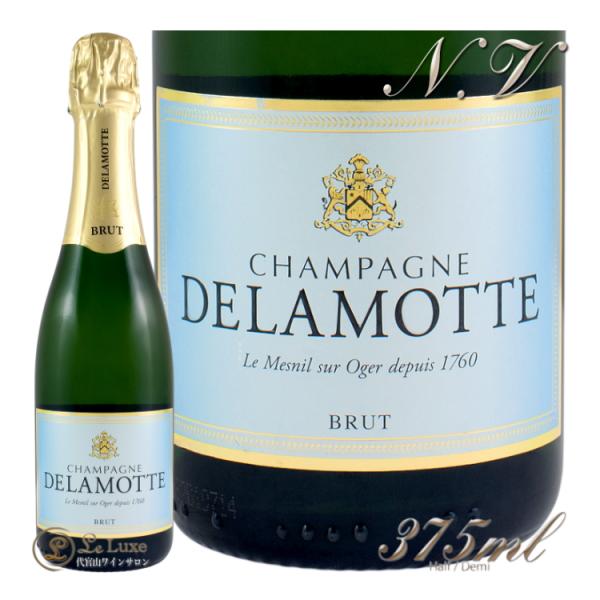 【商品名】Delamotte Brut Half/Demi NV【蔵元】ドゥラモット / Delamotte【生産地】フランス/France＞シャンパーニュ地方/Champagne＞コート・デ・ブラン地区/Cote des Blancs＞ル...