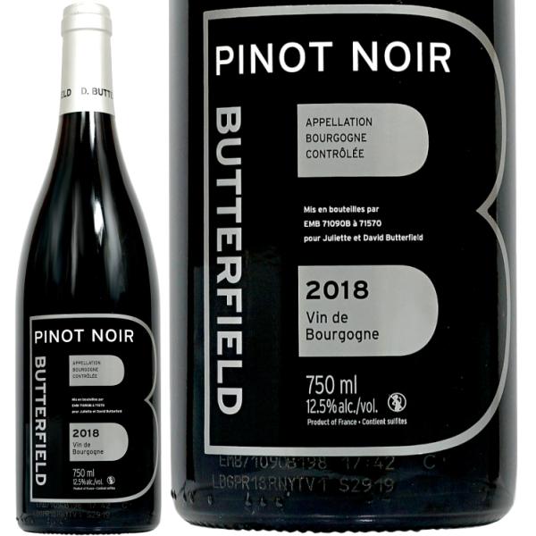 【商品名】Butterfield Bourgogne Pinot Noirs 2022【蔵元】バターフィールド / Butterfield【生産地】フランス/France＞ブルゴーニュ地方/Bourgogne【格付】A.O.C ブルゴーニュ...