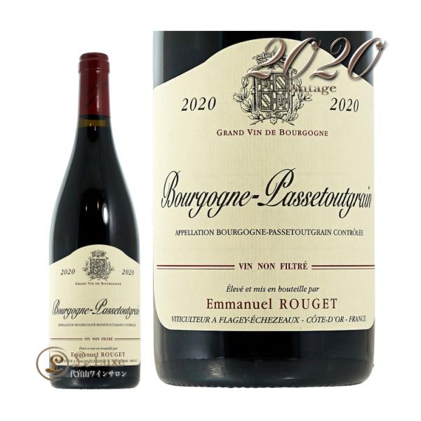 【商品名】Emmanuel Rouget Bourgogne Passetoutgrain 2020【蔵元】エマニュエル・ルジェ / Emmanuel Rouget【生産地】フランス/France＞ブルゴーニュ地方/Bourgogne【格付...