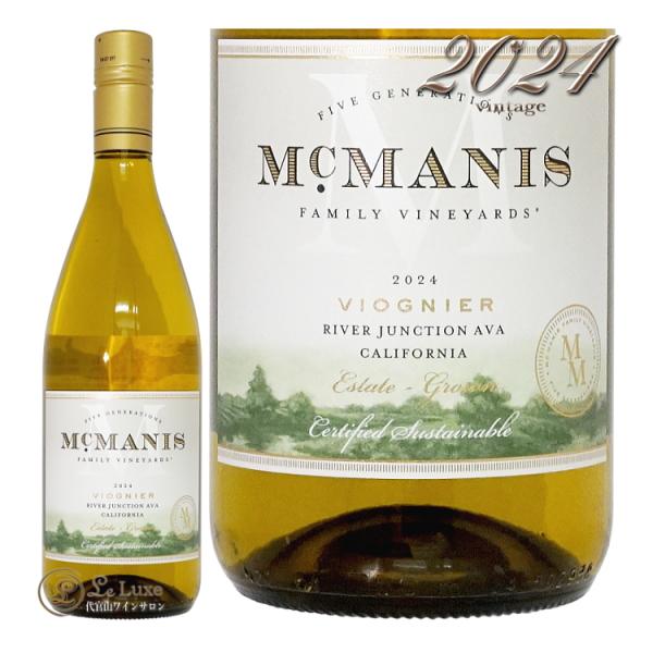 【商品名】McManis Family Vineyards Viognier River Junction California 2024【蔵元】マックマニス・ファミリー・ヴィンヤーズ / McManis Family Vineyards【...