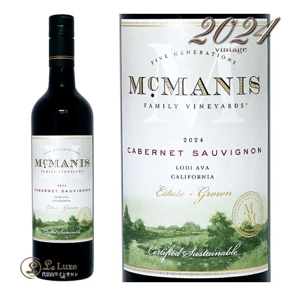 【商品名】McManis Family Vineyards Cabernet Sauvignon Lodi California 2024【蔵元】マックマニス・ファミリー・ヴィンヤーズ / McManis Family Vineyards【...