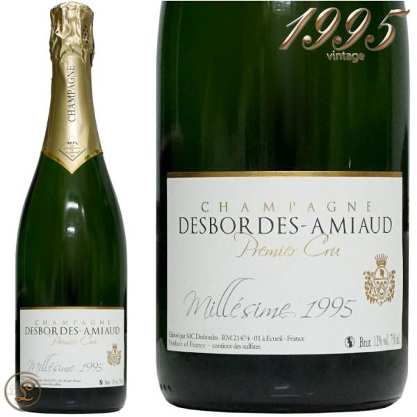 【商品名】Desbordes Amiaud Brut Millesime Premier Cru 1995【生産地】フランス/France＞シャンパーニュ地方/Champagne【蔵元】デボルド・アミオー / Desbordes Amiau...