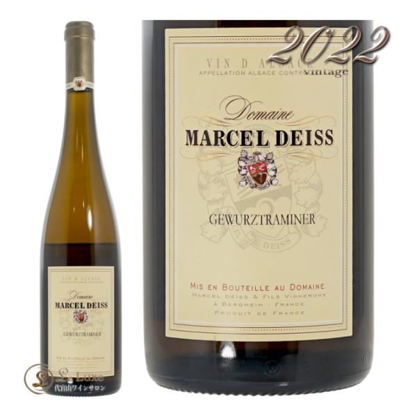 【商品名】Marcel Deiss Gewurztraminer 2022【蔵元】マルセル・ダイス / Marcel Deiss【生産地】フランス/France＞アルザス地方/Alsace【格付】A.O.C アルザス / Alsace【ヴィ...