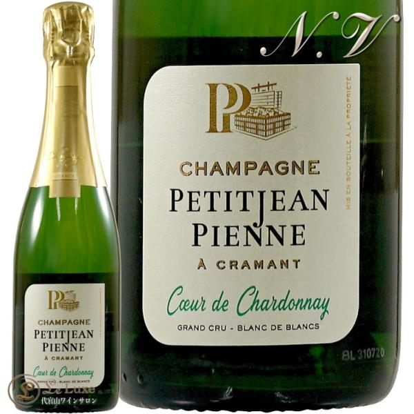 【商品名】Petitjean Pienne Champagnes Blanc de Balncs Brut Coeur de Chardonnay NV half size demi【蔵元】プチジャン・ピエンヌ / Petitjean Pi...