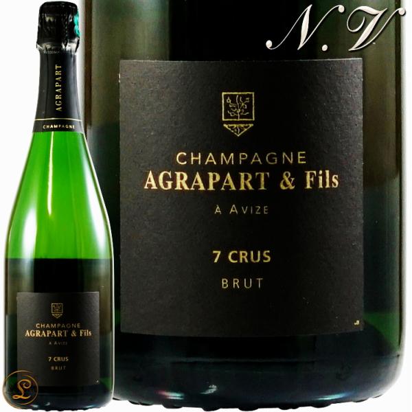 【商品名】Agrapart 7 Crus NV【蔵元】アグラパール / Agrapart【生産地】フランス/France＞シャンパーニュ地方/Champagne＞コート・デ・ブラン地区＞アヴィーズ村/Avize【格付】A.O.C シャンパー...