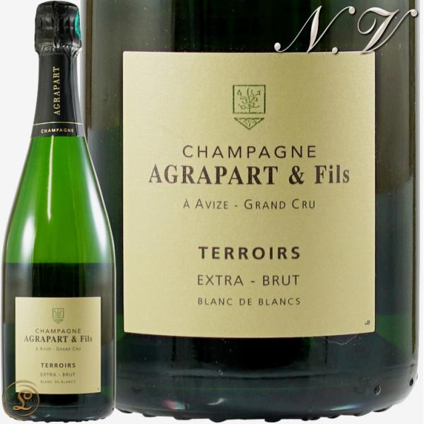 【商品名】Agrapart Terroirs Blanc de Blanc Extra Brut Grand Cru NV【蔵元】アグラパール / Agrapart【生産地】フランス/France＞シャンパーニュ地方/Champagne＞コ...