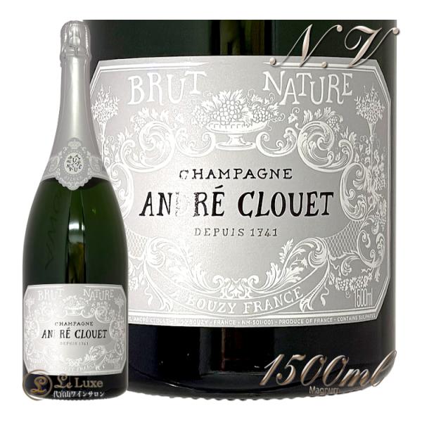 【商品名】Andre Clouet Silver Brut Nature Magnum NV【生産地】フランス/France＞シャンパーニュ地方/Champagne【蔵元】アンドレ・クルエ / Andre Clouet【格付】A.O.C シ...