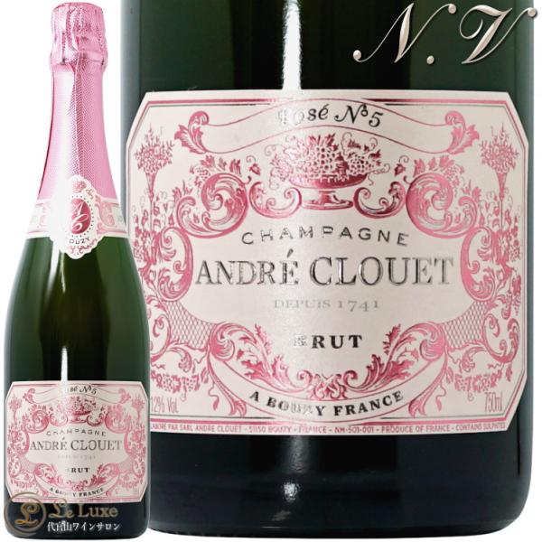 【商品名】Andre Clouet Brut Rose NV【蔵元】アンドレ クルエ / Andre Clouet【生産地】フランス/France＞シャンパーニュ地方/Champagne【格付】A.O.C シャンパーニュ グラン・クリュ /...