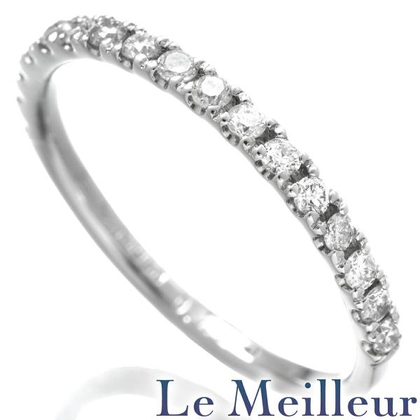 [商品ランク]S　新品仕上げ済※詳細は下表をご確認ください[ブランド]SCARABE - スカラベ[商品名]スカラベ ハーフエタニティリング[サイズ]デザイン幅：約2.0mm最小幅：約16.0mm指輪サイズ：11号本体重量：約2.1g[素材...