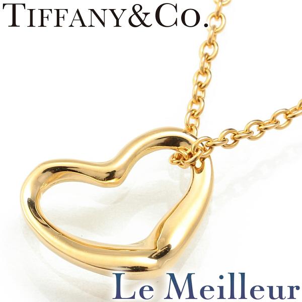 [商品ランク]S　新品仕上げ済※詳細は下表をご確認ください[ブランド]TIFFANY&amp;Co. - ティファニー[商品名]ティファニー Elsa Peretti エルサ・ペレッテ オープンハート ペンダントネックレス[サイズ]トップデ...