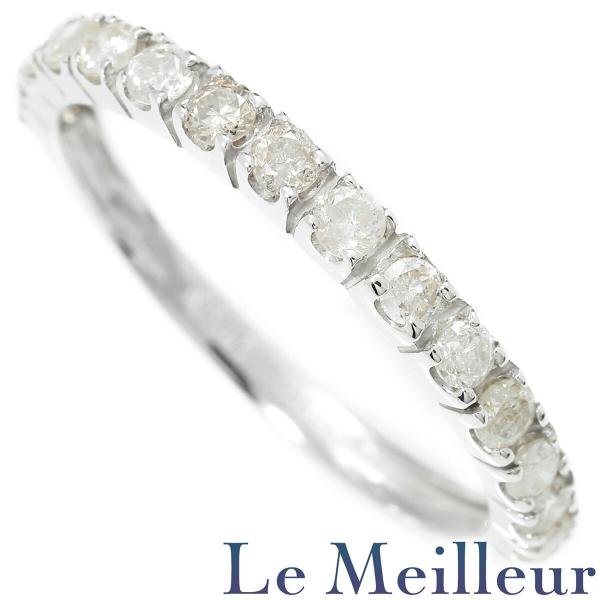 0.5カラットのダイヤモンドが連なるハーフエタニティリング。軽やかな着け心地と、繊細ながらも確かな存在感が指元をエレガントに演出します。1本で上品に、重ねづけで華やかに、自由にアレンジを楽しめる一品です。[商品ランク]S　新品仕上げ済※詳細...