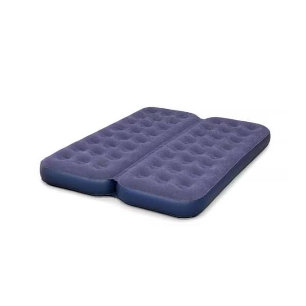 ［※お取り寄せ商品です※］防災用品やレジャー用品として使用できるダブルサイズの簡易エアーベッドです。簡単設置、コンパクト収納、いざという時すぐ使えます。肌触りがよい表面加工と、厚さ22cmのボリュームで固い床でも底付き感を感じずに眠れます。...