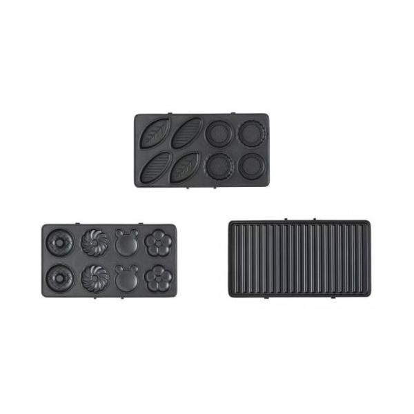 ［※お取り寄せ商品です※］マルチサンドメーカー IMS-902の専用プレートです。別売りのマルチサンドメーカーシングルサイズIMS-902専用プレートです。それぞれドーナッツ、ミニタルト、パニーニプレートになります。プレートはお手入れが簡単...