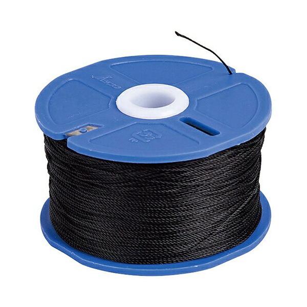 ■コンクリートやモルタルなどの白が多い現場で見やすい黒色の水糸です。ポリエステルはナイロンより伸びにくく水分を吸収しないのでダレが少なくピンと張れます。シャフト付なので、指で押さえたり、ペンなどに刺して糸を引くとスムーズに回転します。仕様■...