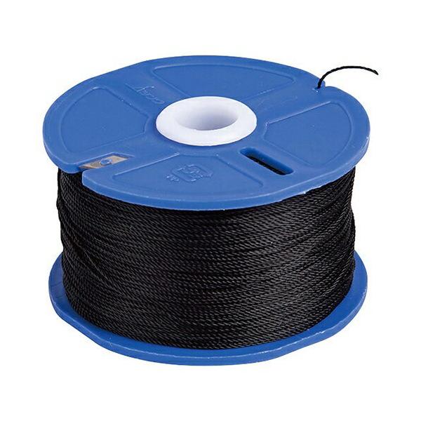 ■コンクリートやモルタルなどの白が多い現場で見やすい黒色の水糸です。ポリエステルはナイロンより伸びにくく水分を吸収しないのでダレが少なくピンと張れます。シャフト付なので、指で押さえたり、ペンなどに刺して糸を引くとスムーズに回転します。仕様■...